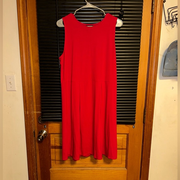 J. Jill | Dresses | 53 J Jill Wearever Collection Pleated Sleeveless ...